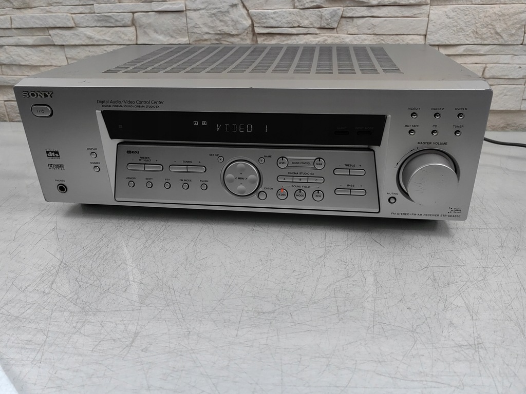 SONY STR-DE485E Cyfrowy amplituner 5,1 - 13505530352 - oficjalne archiwum Allegro