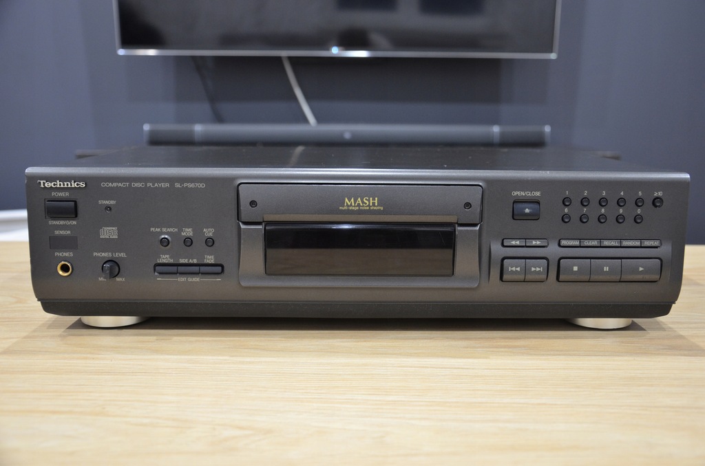Odtwarzacz CD Technics SL-PS670D - 13438592122 - oficjalne archiwum Allegro