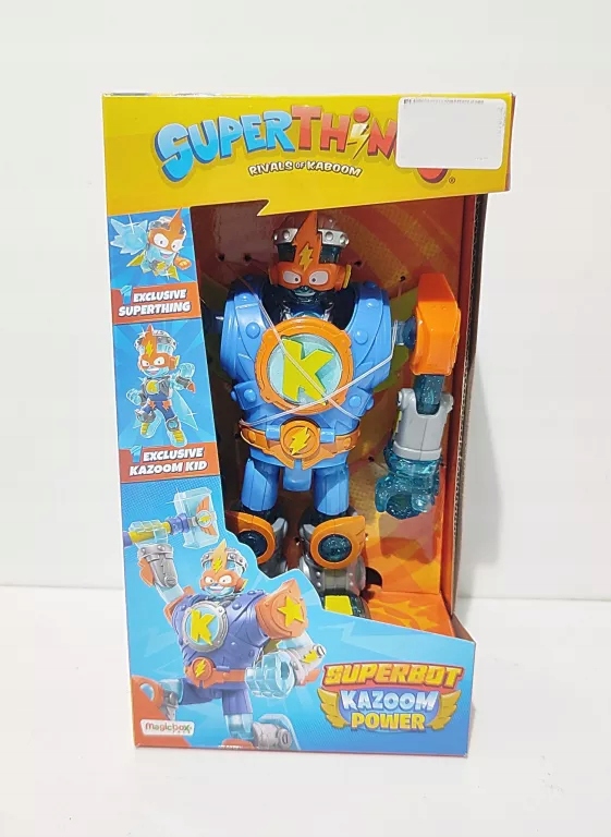FIGURKA SUPERTHINGS SUPERBOT KAZOOM POWER - 12544588070 - oficjalne archiwum Allegro