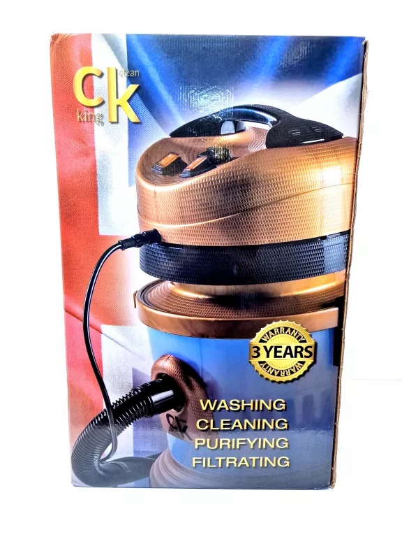ODKURZACZ CK CLEAN KING CK-01 FOLIA ! - 12820797343 - oficjalne ...