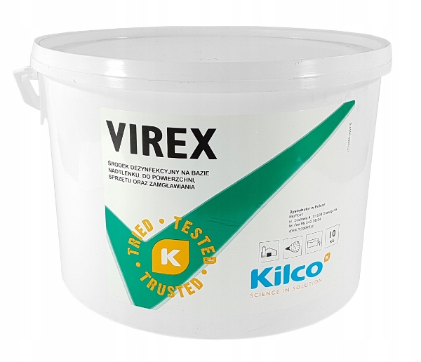 VIREX 10 KG - skuteczny preparat dezynfekcyjny - 9183731683 - oficjalne ...