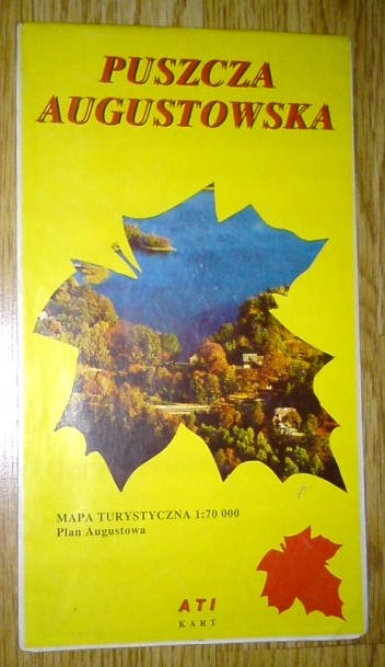 AUGUSTÓW - PUSZCZA AUGUSTOWSKA MAPA 1994 R. - 12660292545 - oficjalne ...