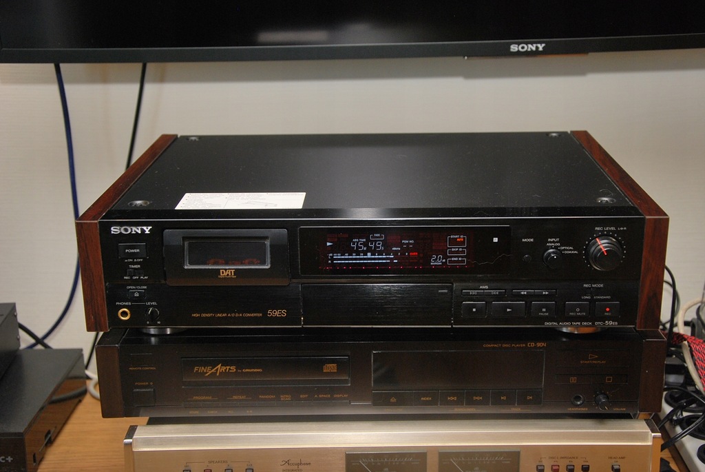 Dat recorder Sony DTC-59 ES +pilot - 11605661060 - oficjalne archiwum ...