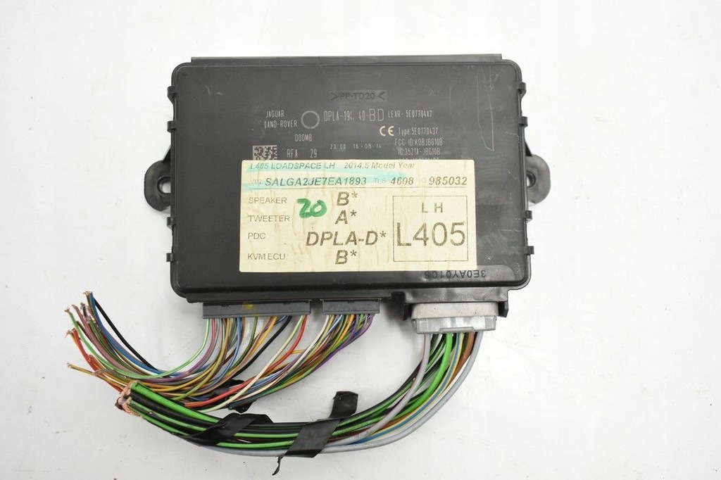 MODUŁ KEYLESS GO DPLA-19H440-BD RANGE ROVER L405 - 11442590017 ...
