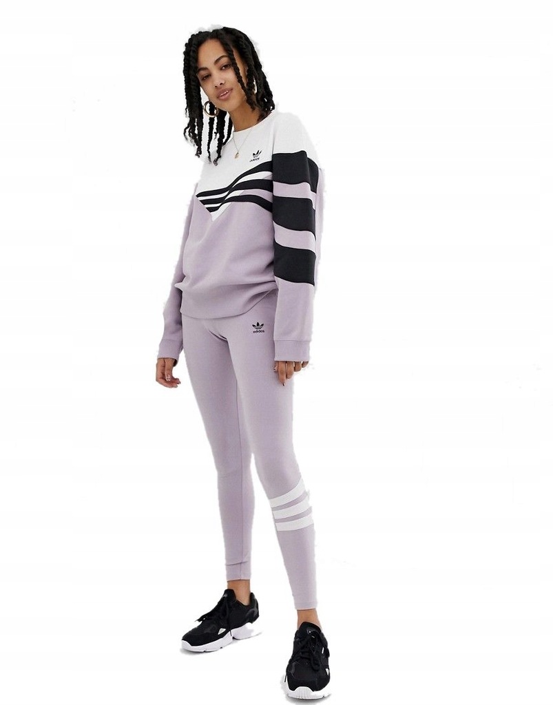 ADIDAS ORIGINALS LEGGINSY SPODNIE LILIOWE 48 - 7778701132 - oficjalne ...