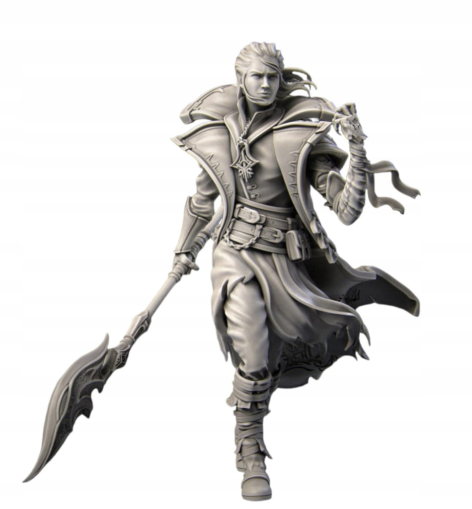Vampire Elf Warlock figurka rpg dnd druk 3d 8k - 13240117972 - oficjalne archiwum Allegro