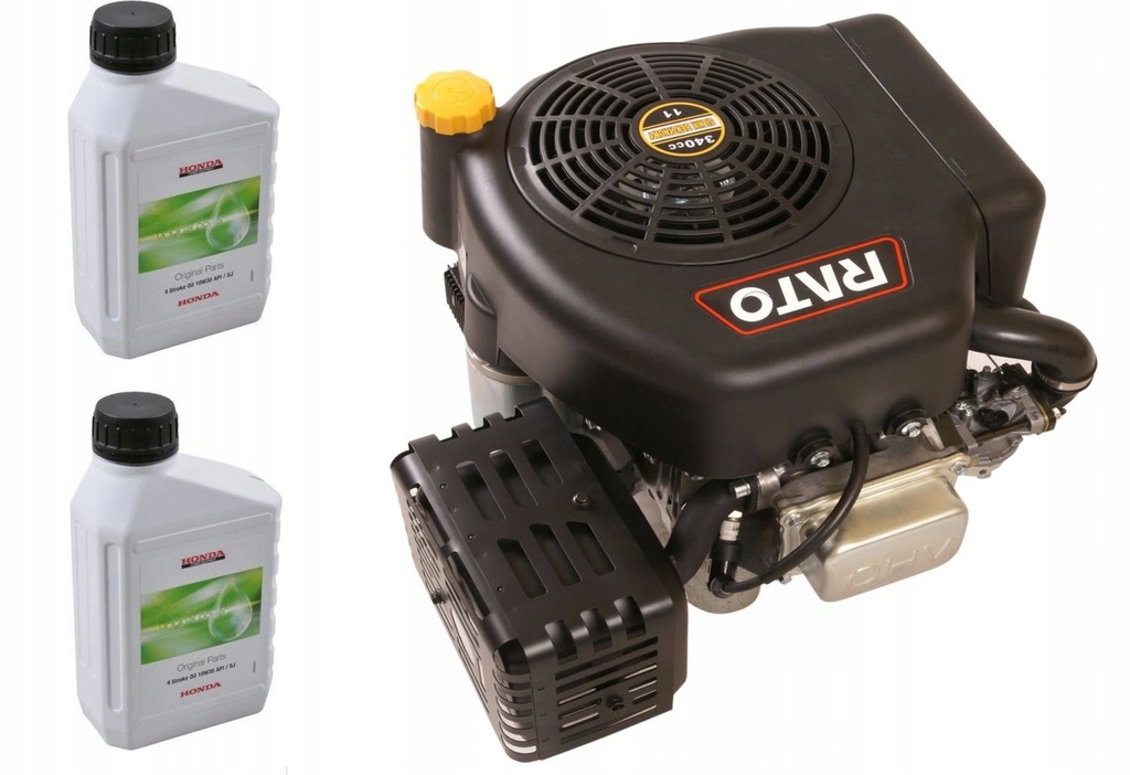 SILNIK RATO RV340 WAŁ PIONOWY ŚR. 25.4MM + 2 OLEJE - 8629164323 ...