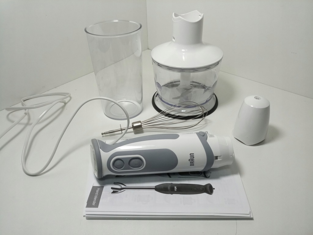 Blender ręczny Braun MQ5235WH NIEKOMPLETNY - 13097999696 - oficjalne ...