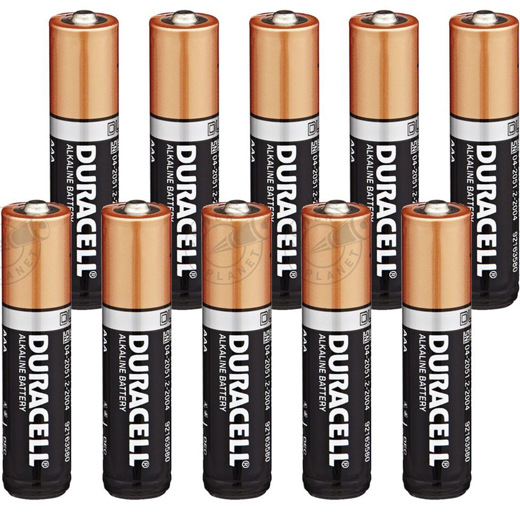 10x BATERIE ALKALICZNE DURACELL AAA R3 LR3 - 6336338151 - oficjalne ...