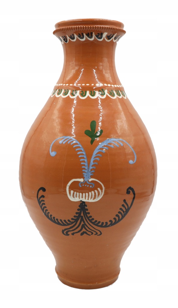 duży WAZON ceramika kaszubska Necel Chmielno - 12929216177 - oficjalne ...