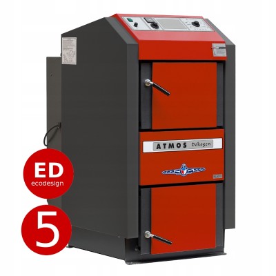 Atmos Piec stalowy drewno DC 32S + sterownik ACD04 - 12413344076 ...