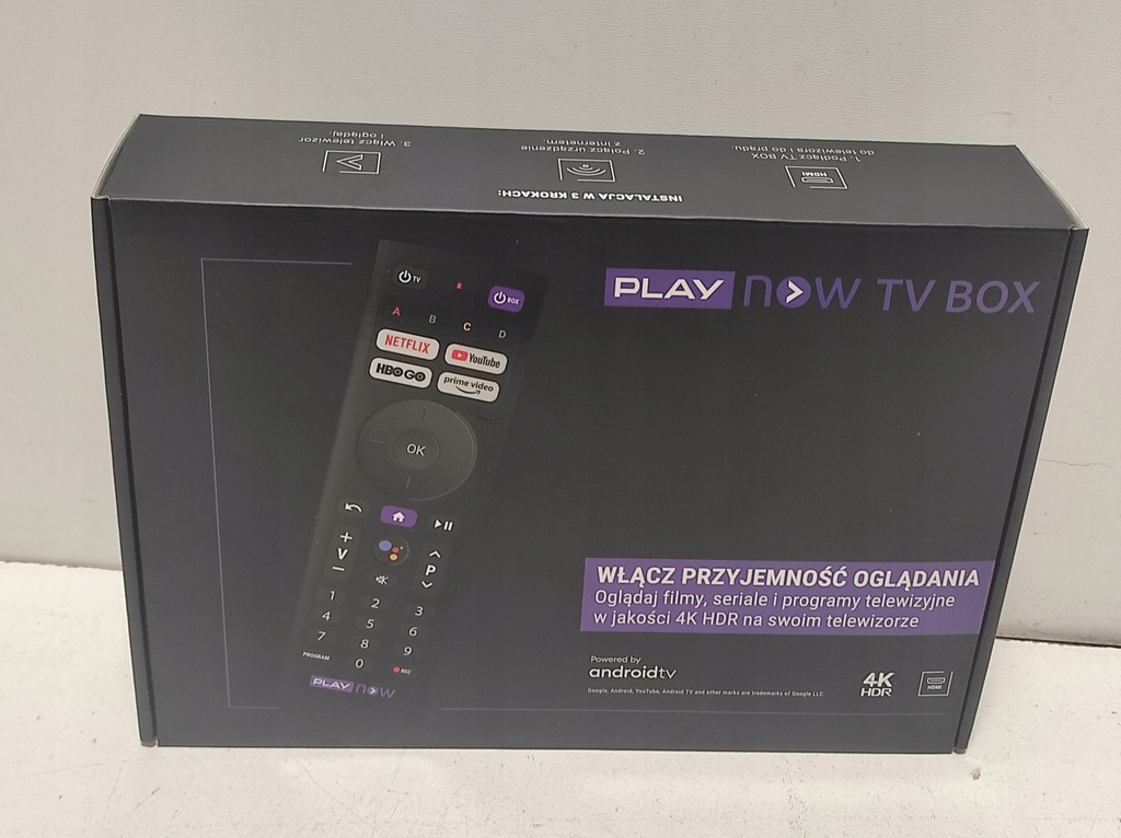 PLAY NOW TV BOX 3 (3013/22) - 12540844186 - oficjalne archiwum Allegro