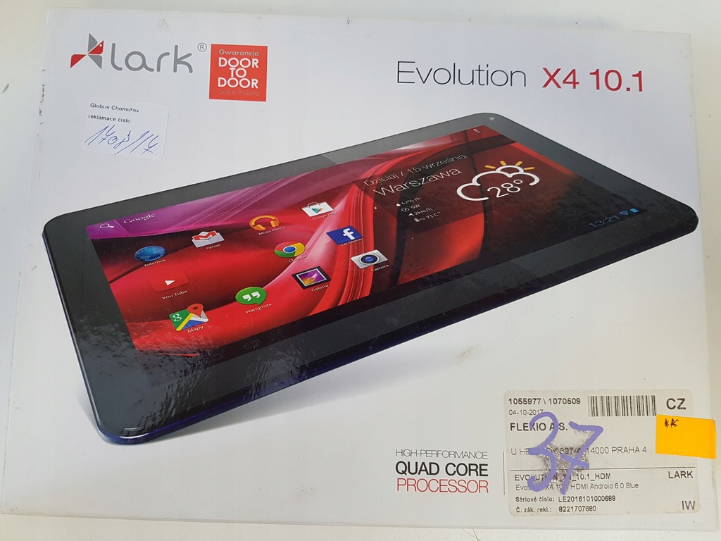 Tablet Lark Evolution X4 10.1 - 10907195631 - oficjalne archiwum Allegro