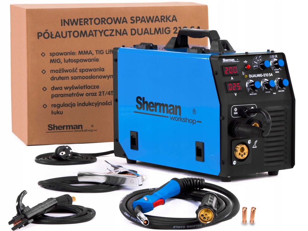 SPAWARKA MIG/MAG MIGOMAT SHERMAN DUALMIG 210 S4 - 7525578951 - oficjalne archiwum Allegro