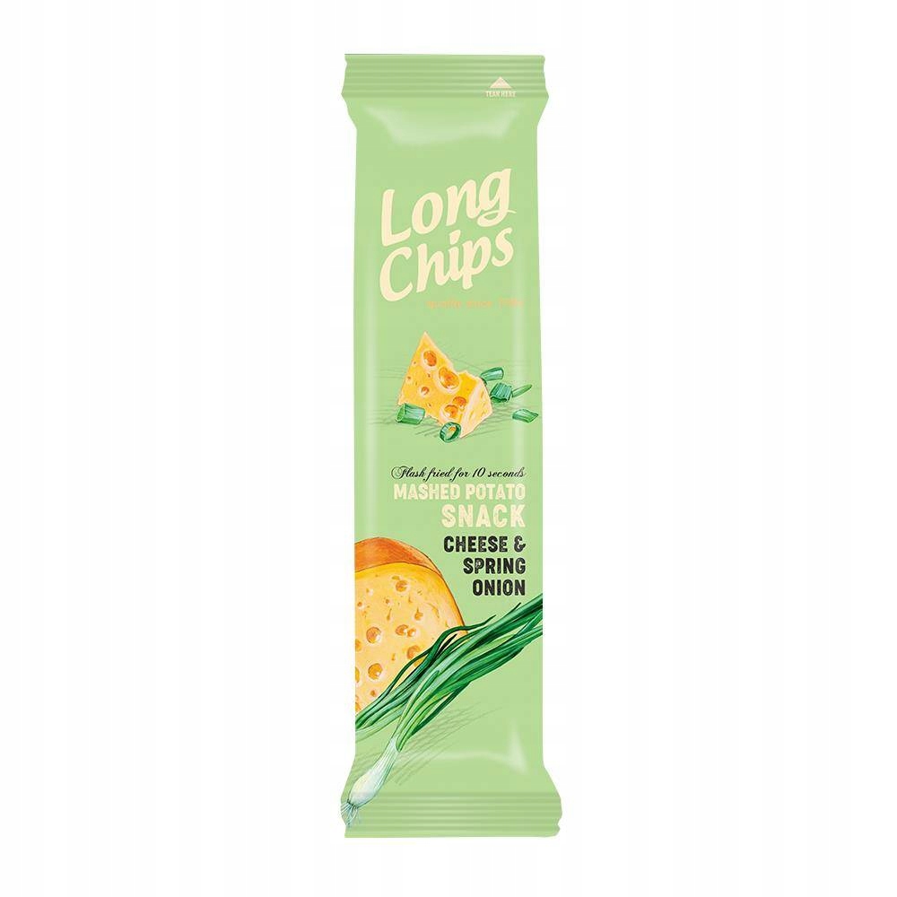 Long Chips Chipsy ziemniaczane - ser z cebulką 75g - 12597020089 ...