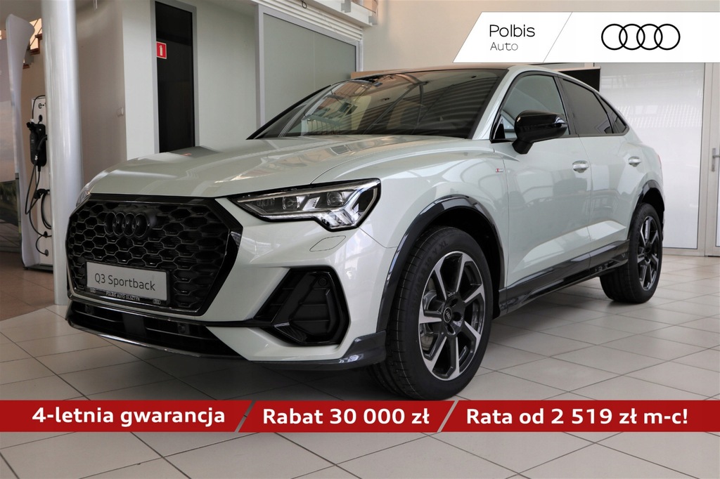 Audi Q3 Sportback S line 35 TFSI 150KM *Panoramicz - 14935078580 - oficjalne archiwum Allegro