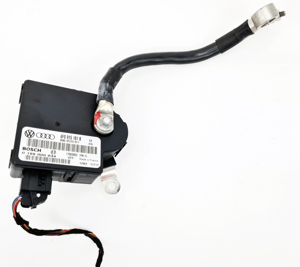 AUDI A6 C6 MODUŁ STEROWNIK AKUMULATORA 4F0915181B - 13805796964 - oficjalne archiwum Allegro
