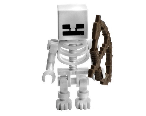 LEGO_Szkielet Minecraft z łukiem - 7217368078 - oficjalne archiwum Allegro