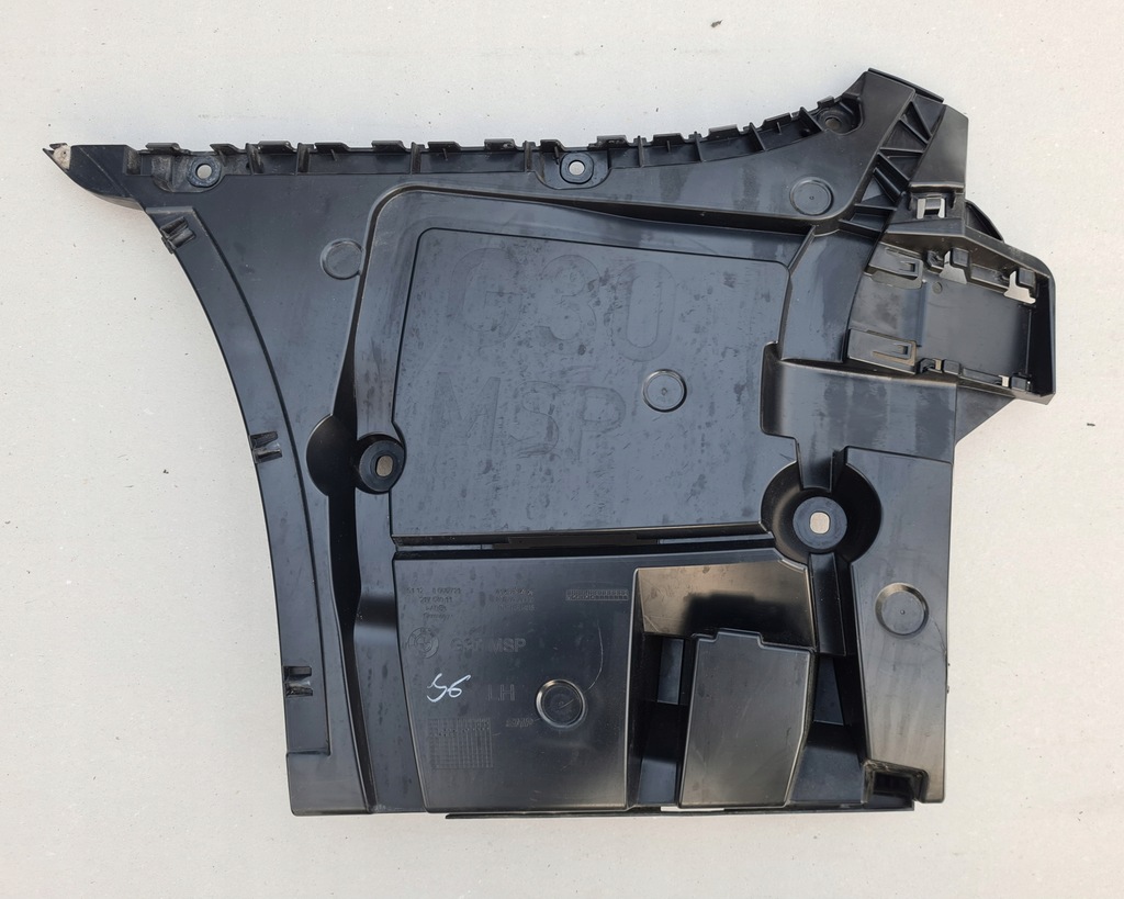 BMW 5 G30 M5 F90 ŚLIZG ZDERZAKA LEWY TYŁ M-PAKIET - 13055526175 ...