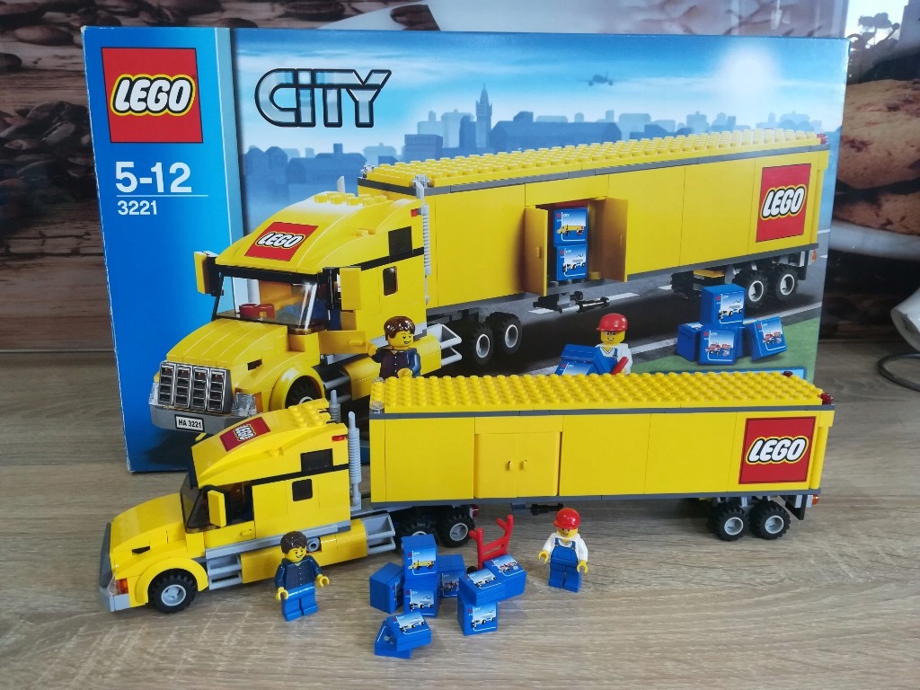 Lego 3221 CITY Ciężarówka LEGO jak nowa unikat - 8308716548 - oficjalne ...