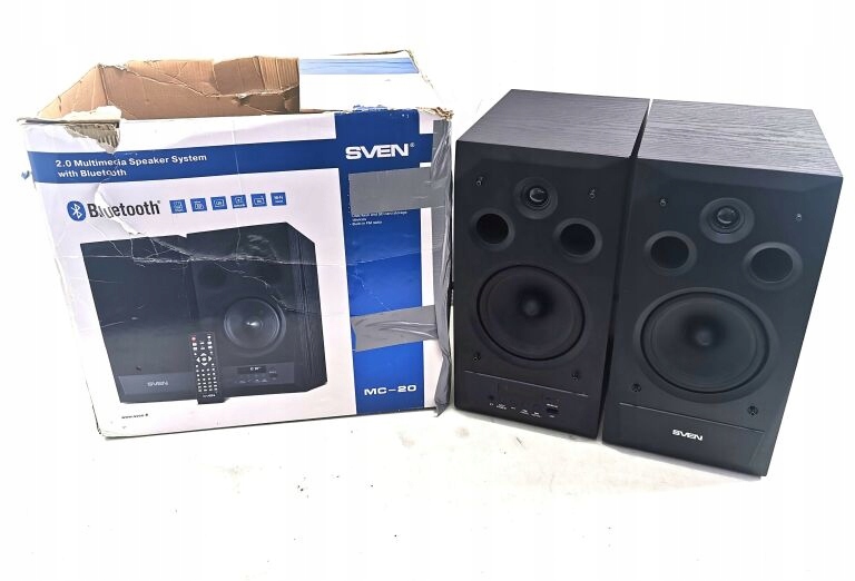 GŁOŚNIKI SVEN BLUETOOTH MC-20 BEZ OSŁONKI - 10748703386 - oficjalne archiwum Allegro