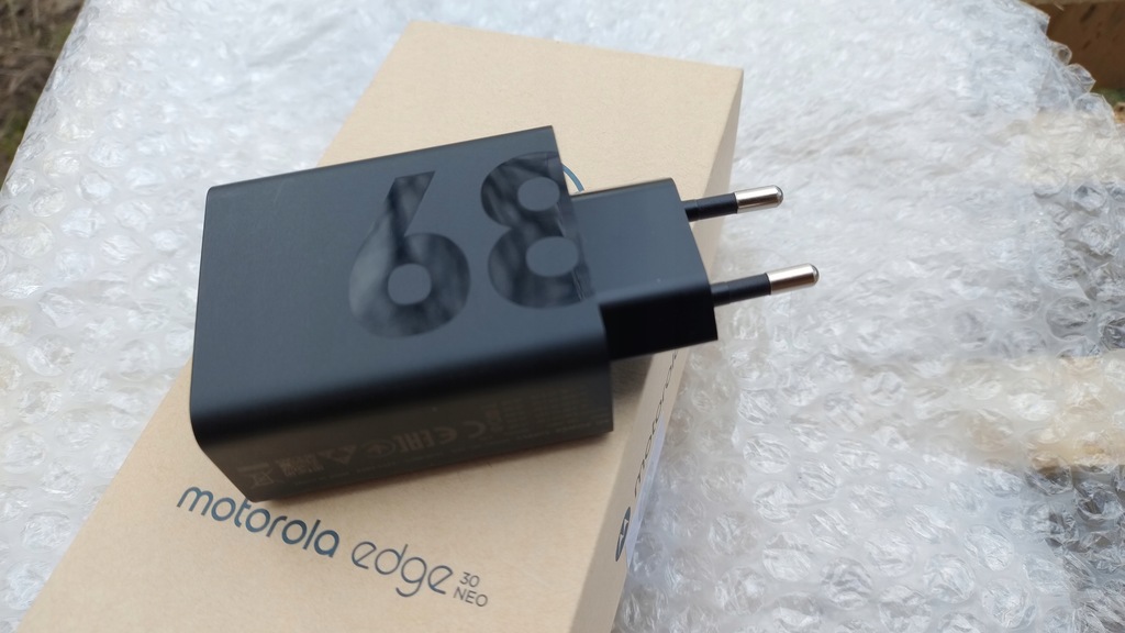 Oryginalna ładowarka Motorola TurboPower 68W - 13465199949 - oficjalne archiwum Allegro