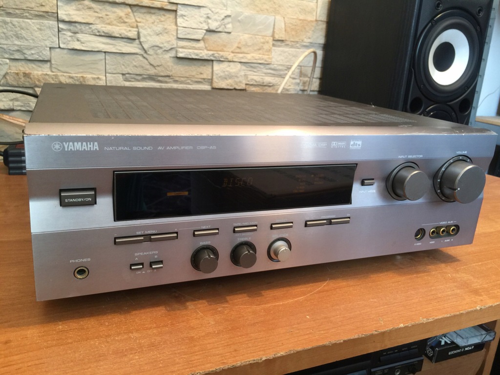 YAMAHA DSP-A5 # WZMACNIACZ STEREO/5.2 DTS D.DIG. - 8403724102 - oficjalne archiwum Allegro