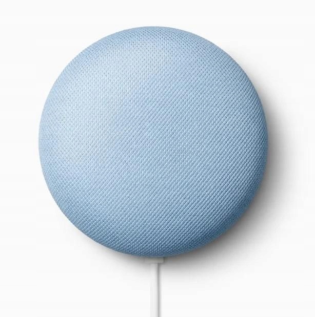 GŁOŚNIK INTELIGENTNY GOOGLE Nest Mini GEN.2 Sky - 11617477137 ...