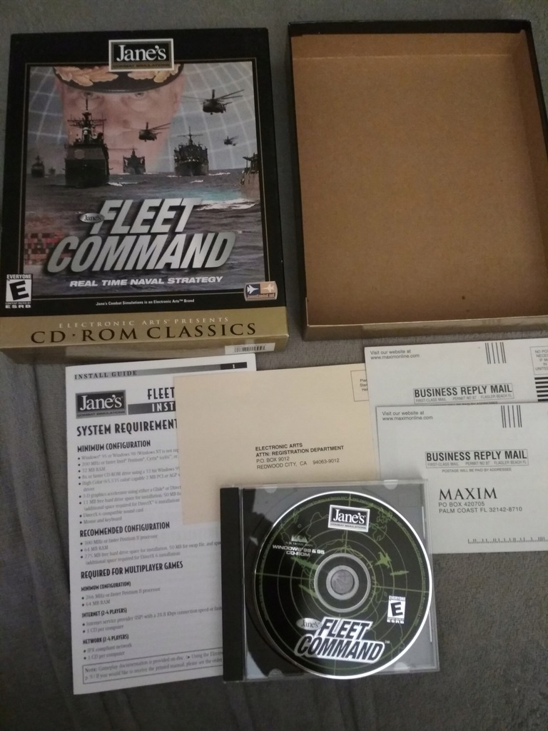 JANE'S FLEET COMMAND BOX PC - 12797609910 - oficjalne archiwum Allegro