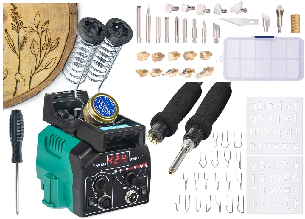 Pirograf wypalarka do drewna Yihua 939D-II - 12847310931 - oficjalne ...