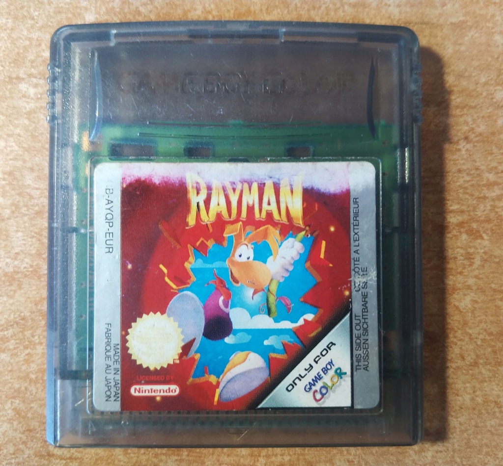 Gra RAYMAN Game Boy Color UNIKAT ORYGINALNA - 12394152856 - oficjalne ...