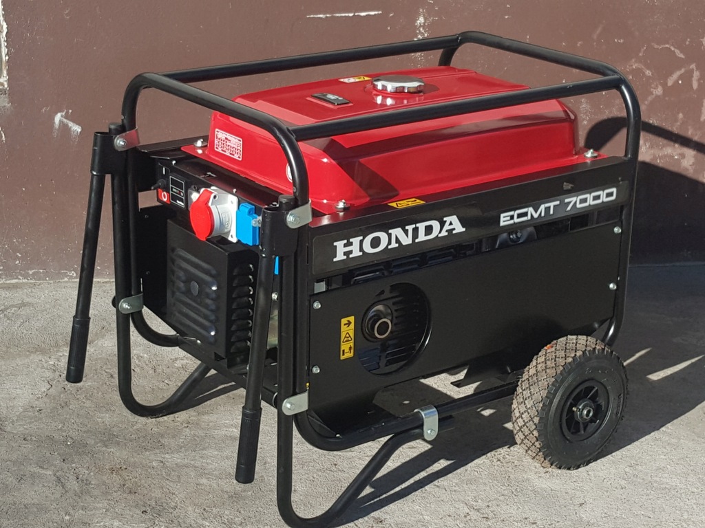 HONDA AGREGAT PRĄDOTWÓRCZY ECMT7000 7,0KW 400V - 7658478757 - oficjalne archiwum Allegro