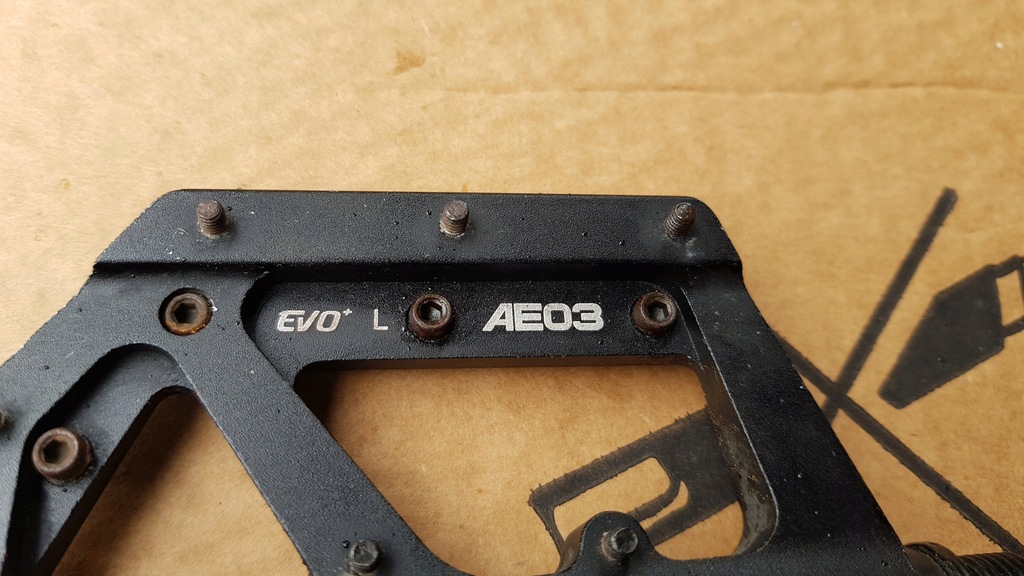 Pedały platformowe HT-AE03 EVO+ DH FR XC Dirt - 11235647240 - oficjalne archiwum Allegro