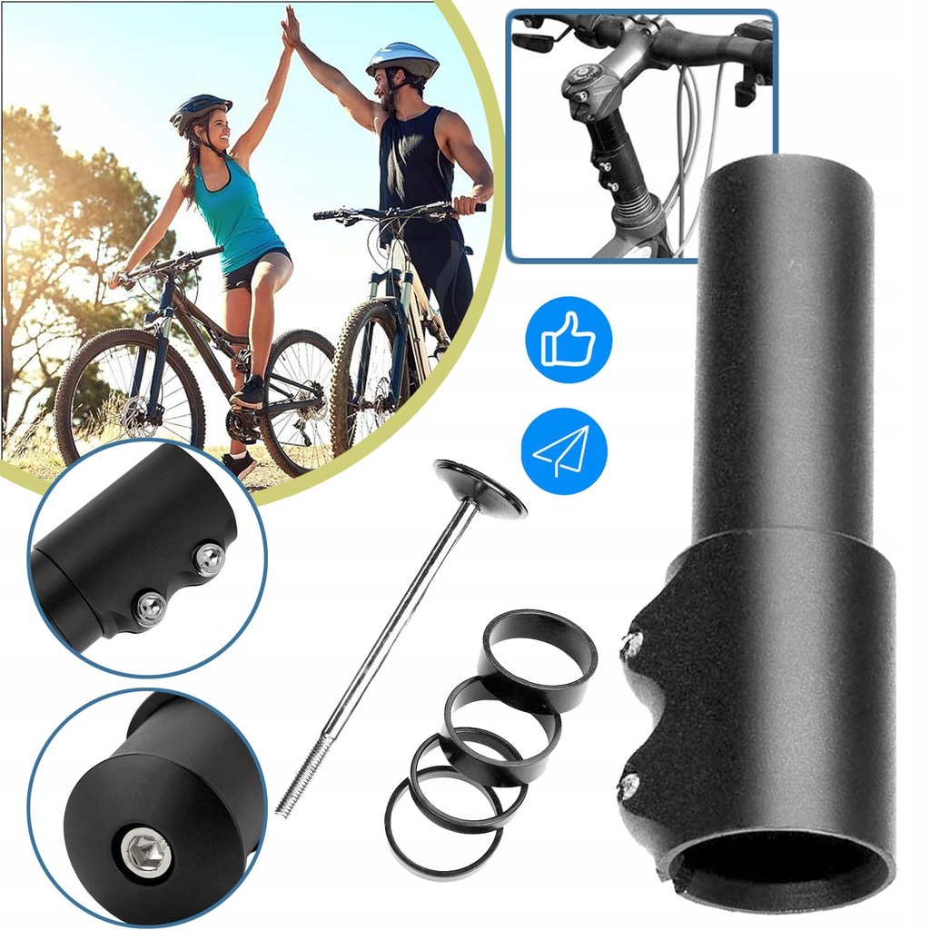 ROWER MOCOWANIE KIEROWNICY RISER, DO WSZYSTKICH RODZAJÓW ROWERÓW ...