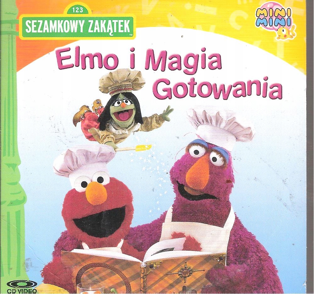 Elmo i magia gotowania-animacja VCD - 12853501926 - oficjalne archiwum ...