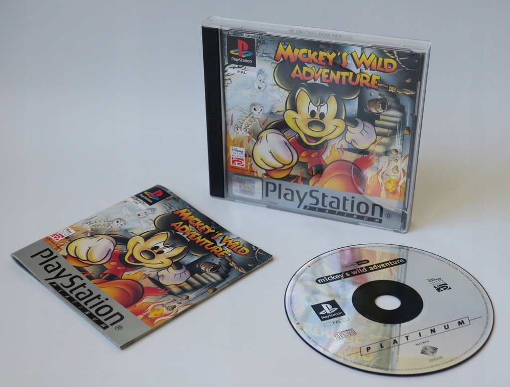 PS1 MICKEY'S WILD ADVENTURE PLAYSTATION 1 PSX - 12804575340 - oficjalne ...
