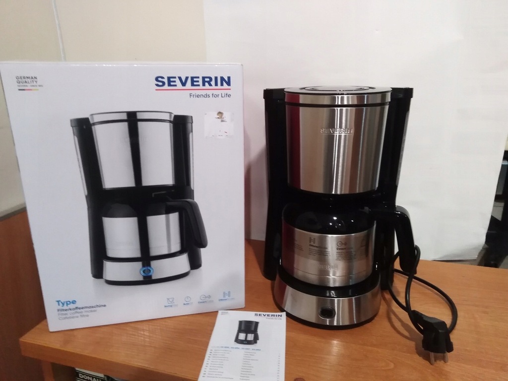 Ekspres przelewowy Severin KA 4846 1 l - 12961265440 - oficjalne ...