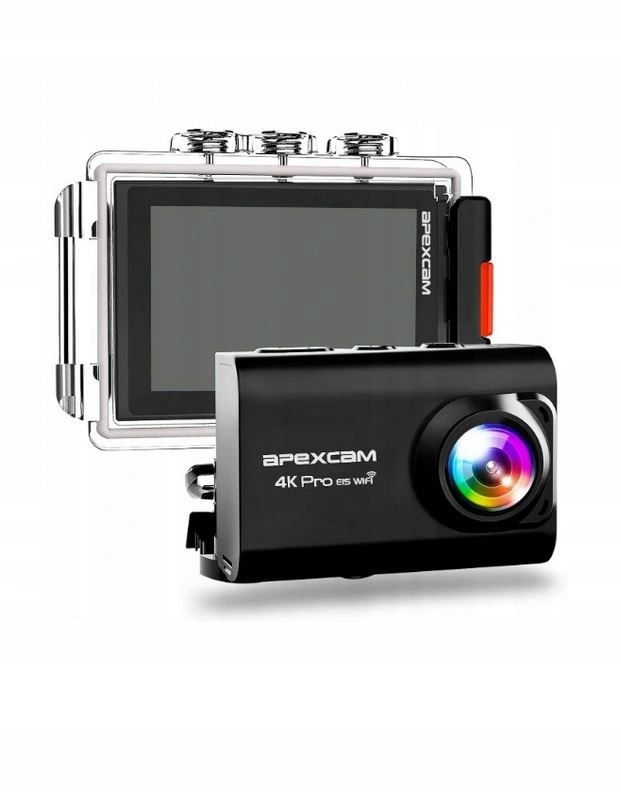 KAMERA SPORTOWA APEXCAM M80 PRO 4K EIS WIFI - 10034214329 - oficjalne archiwum Allegro