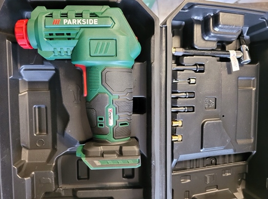 Akumulatorowa sprężarka 20 V PARKSIDE PAK 20-Li C3, max. 7 bar ...