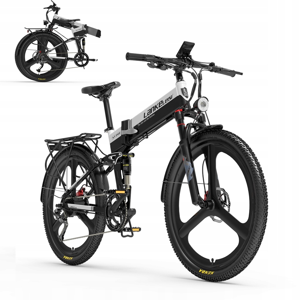 Rower elektryczney LANKELEISI XT750 Sports frame smaller aluminum wheel ...