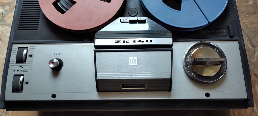 Magnetofon szpulowy Unitra ZK 140 srebrny - 13792176293 - oficjalne ...