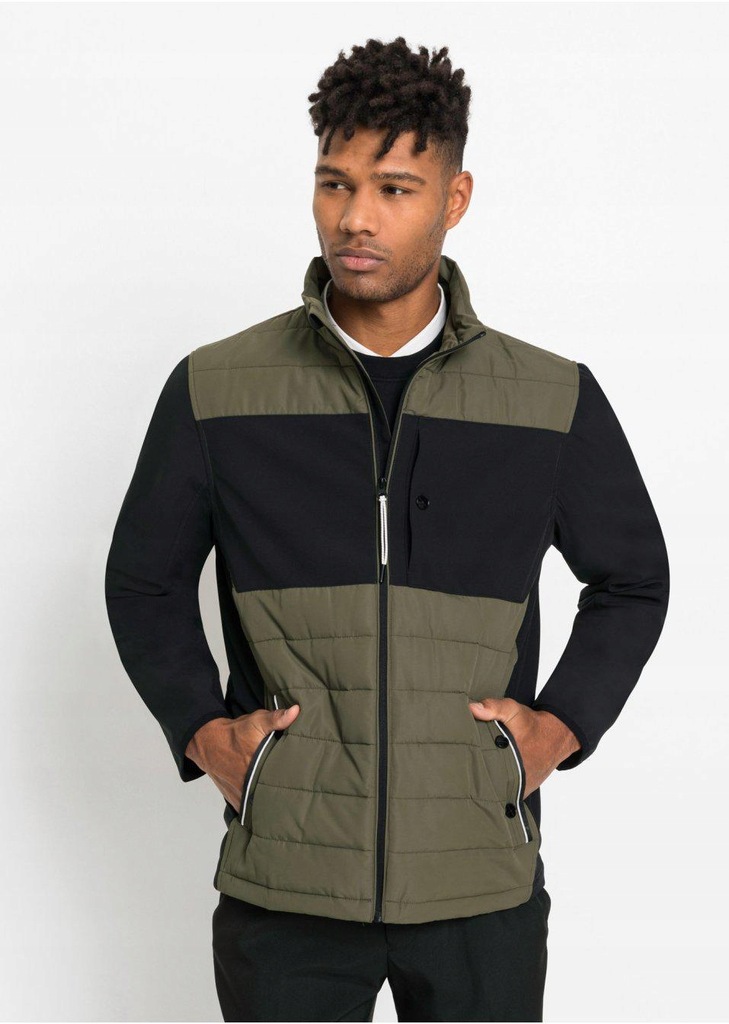 BPC KURTKA DWUKOLOROWA SOFTSHELL 54 - 15262578780 - oficjalne archiwum Allegro
