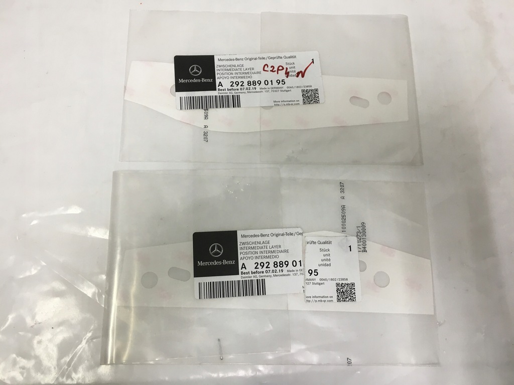 MERCEDES GLE W292 UCHWYT ZDERZAKA TAŚMA - 8650736493 - oficjalne ...