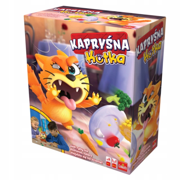 Goliath Gra zręcznościowa Kapryśna Kotka - 9686704900 - oficjalne archiwum Allegro