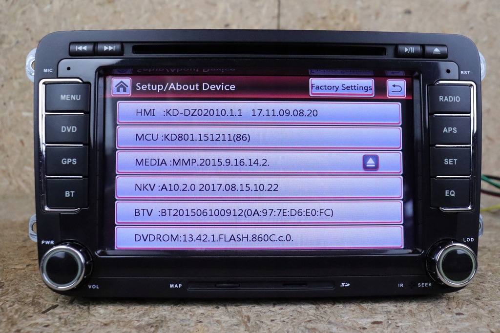 Radio Nawigacja 7 WinCE VW SEAT SKODA USB BT CD - 12742370129 - oficjalne archiwum Allegro