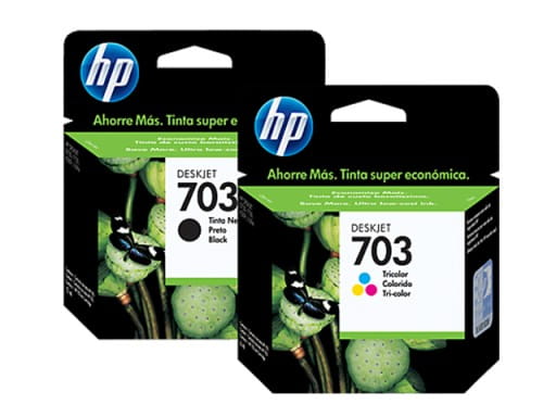 Zestaw Tuszy HP 703 CD887AE CD888AE Czarny+Kolor - 11170657168 ...