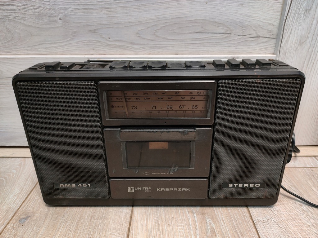 Radiomagnetofon UNITRA Kasprzak RMS 451 Stereo - 13374089946 ...