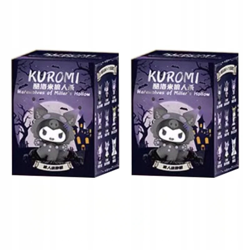 Sanrio Anime Figure Kuromi Werewolf Kill Series Blind Box Cute Kuromi ...