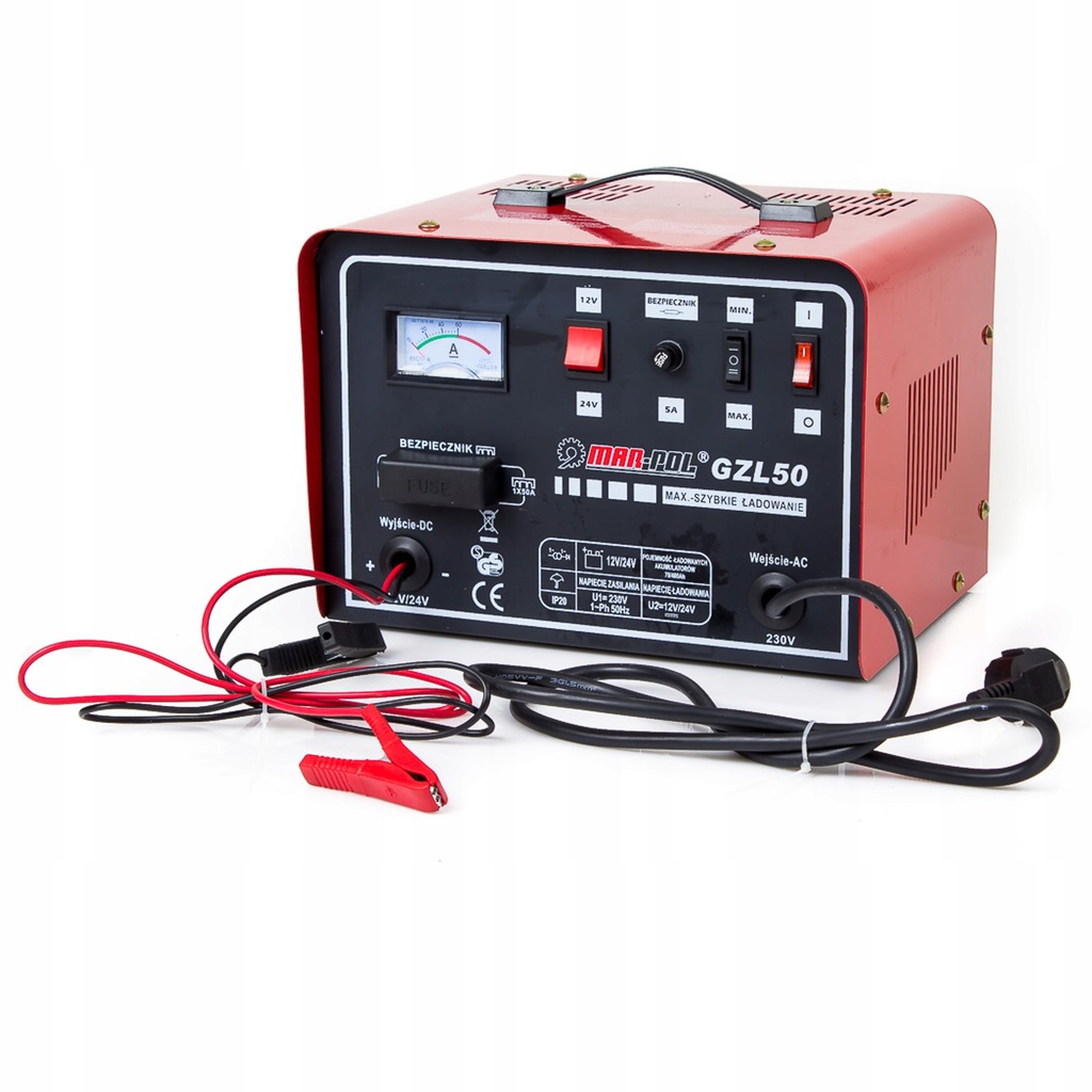 PROSTOWNIK ŁADOWARKA AKUMULATORA 12 / 24V GZL 50 - 7702673389 ...