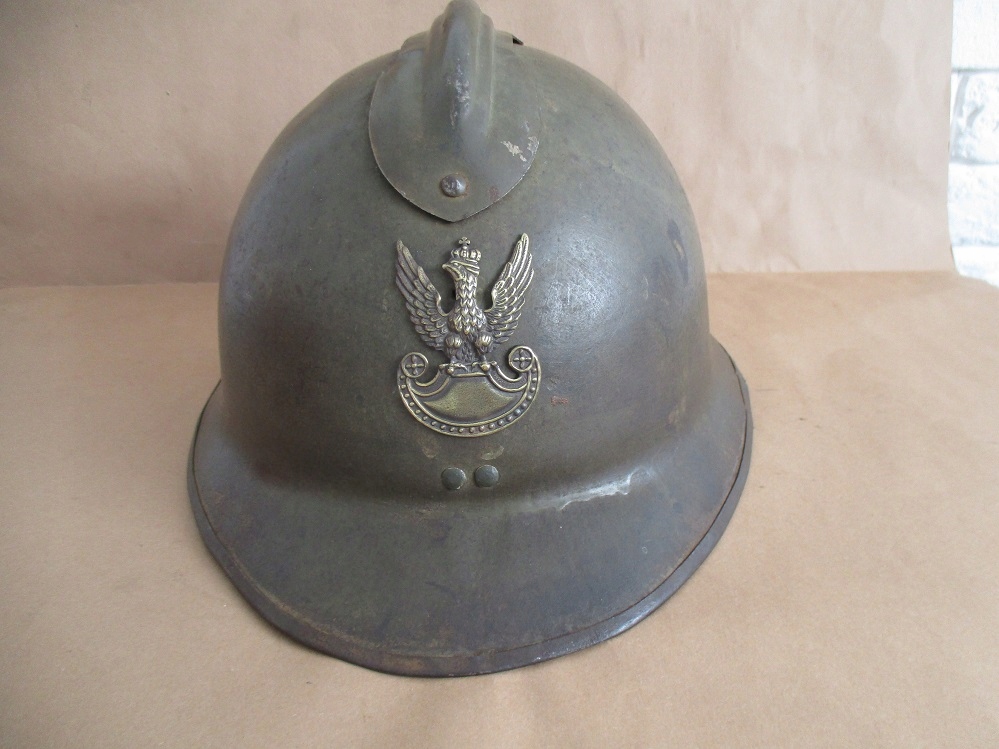 Polski hełm wz.26 Adrian nie wz.15 wz.31 - 9961655744 - oficjalne ...
